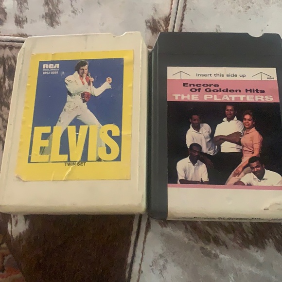 8 track tapes | Media | Elvis 8 Track Tape The Platters 8 Track Vintage ...